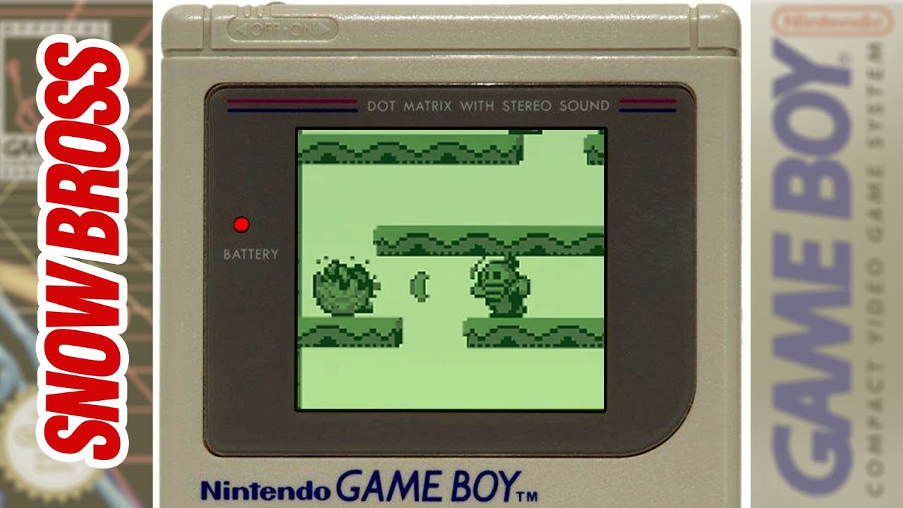 SNOW BROS JR. (Game Boy) 1991 | Gameplay ShortPlay - YouTube