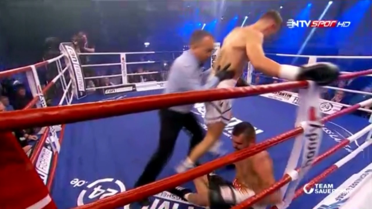 world heavyweight boxing championship leon bauer vs - YouTube