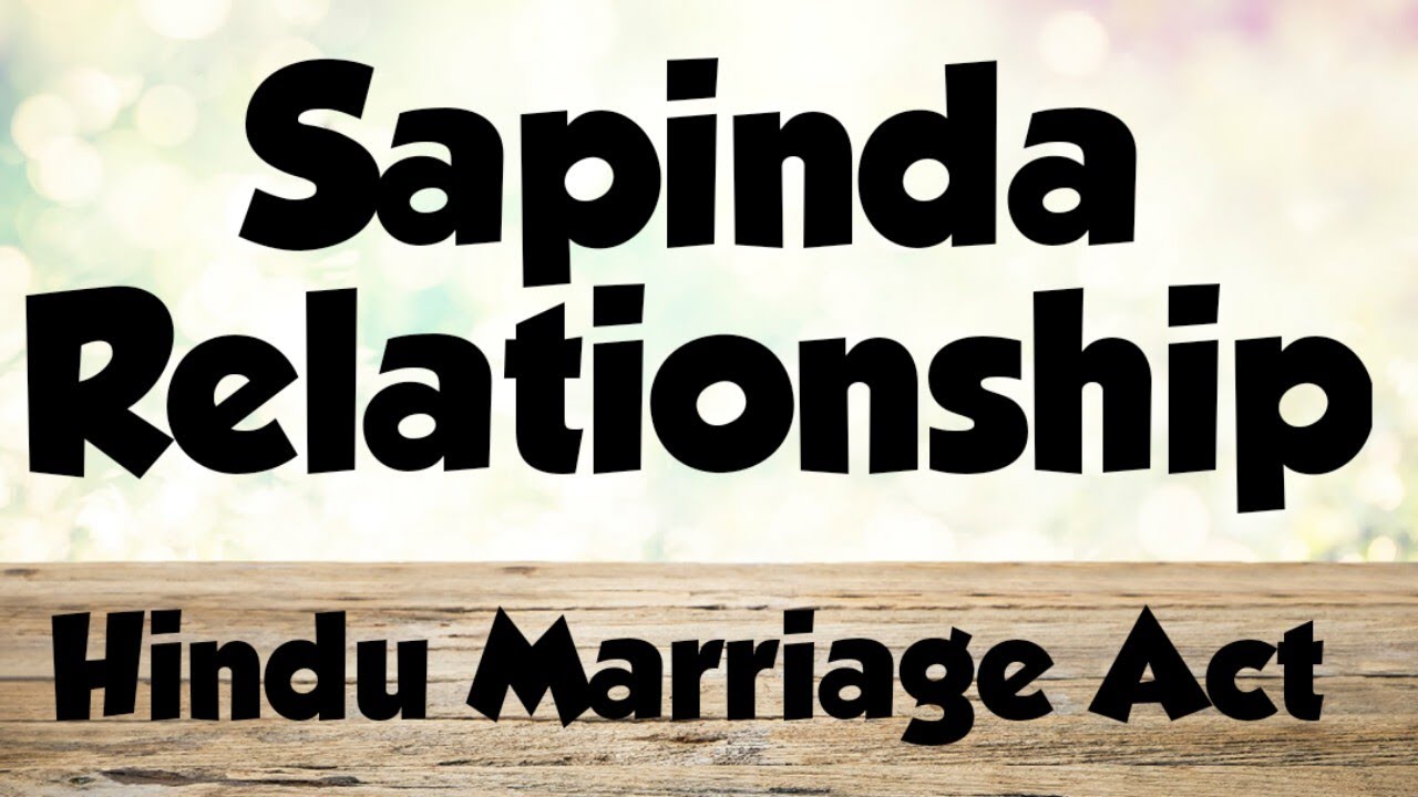 Sapinda relationship|hindu marriage act|sapinda relationship in hindi ...