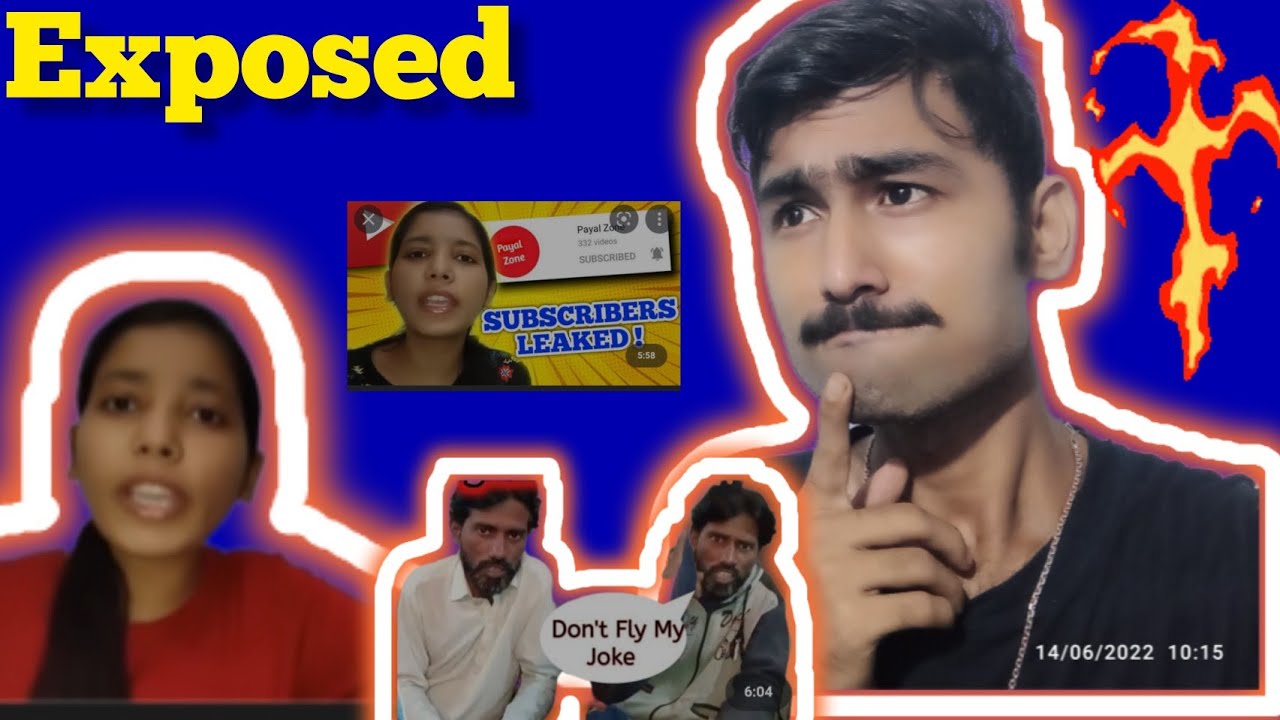 Pagal Zone Exposed Vs Payal zone Roast #thugesh #payalzone - YouTube