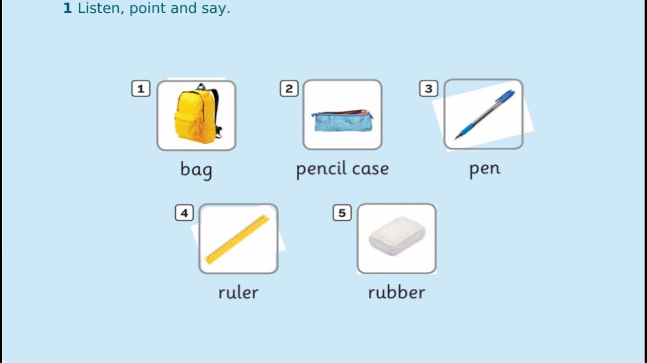 Unit 3 - Lesson 1 - 1. Listen, point and say - English Discovery 3 ...