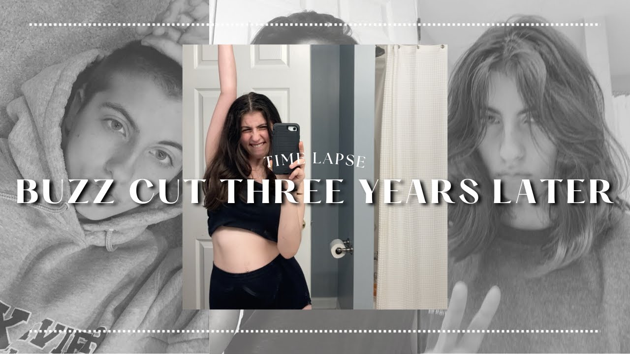 THREE YEARS SINCE SHAVING MY HEAD (hair growth time lapse) - YouTube