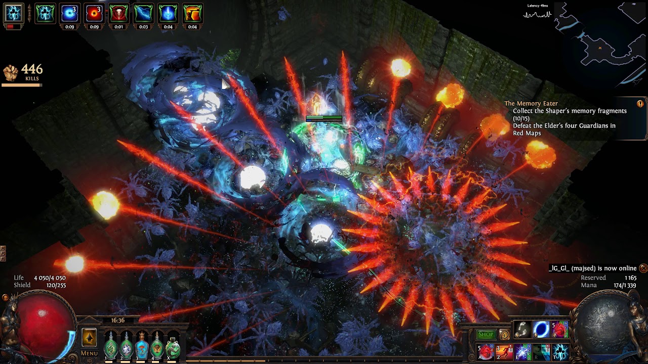 [3.5] Vaal Spark Pathfinder Showcase - T16 Elder Toxic Sewer (+ Gear ...