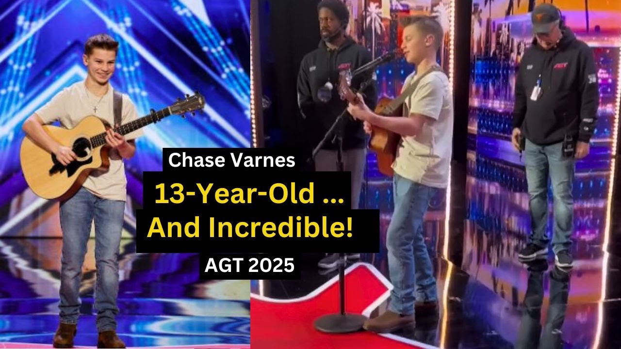 AGT 2025: 13-Year-Old Chase Varnes Will Melt Your Heart on America's ...
