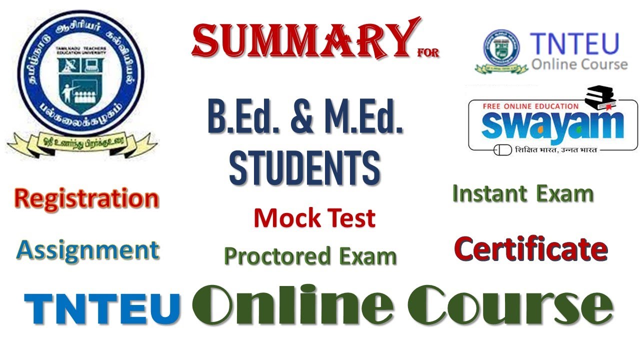 TNTEU Online Course Summary/ Recap of A-Z Steps - YouTube