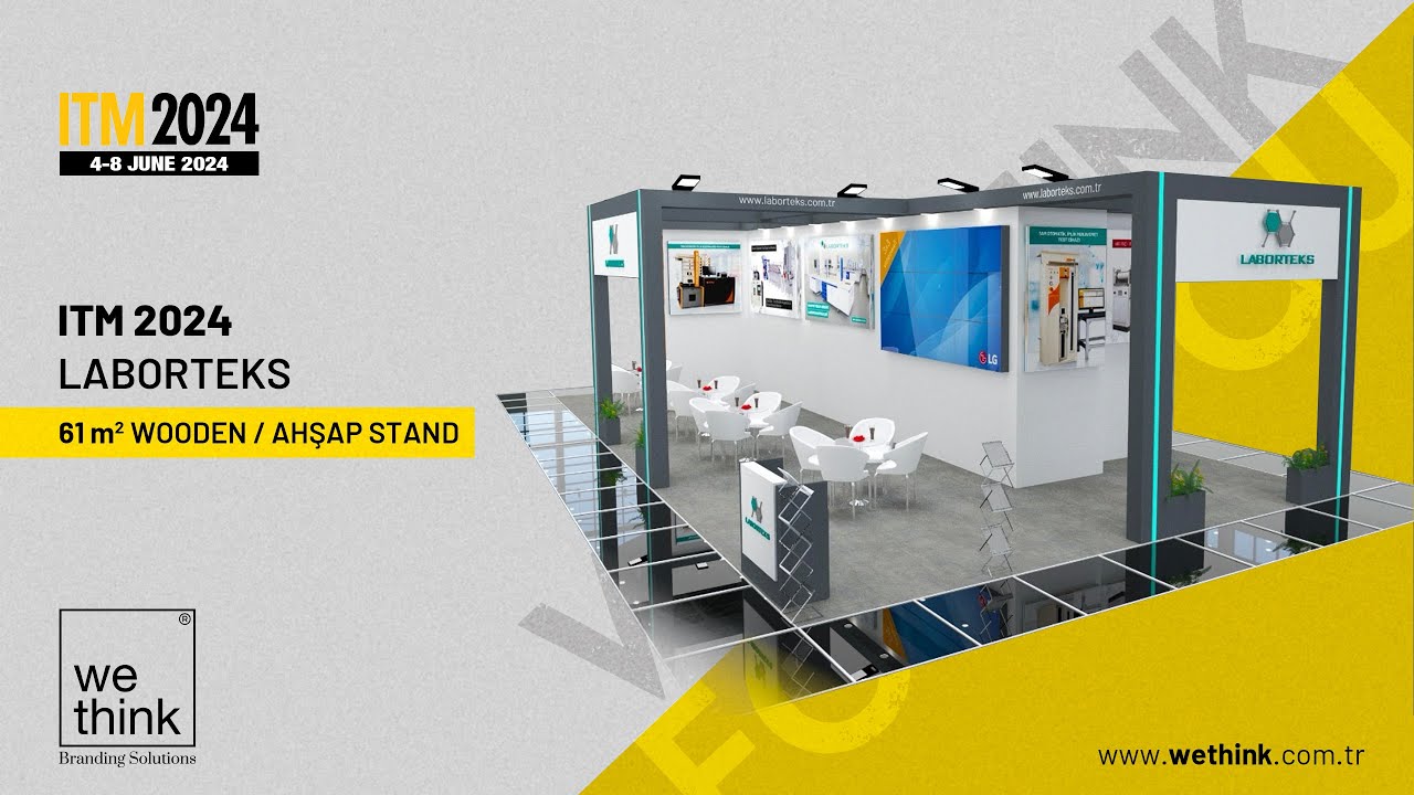 AHŞAP FUAR STANT - LABORTEKS - ITM 2024 | WeThink Medya | Exhibition & Fair - YouTube