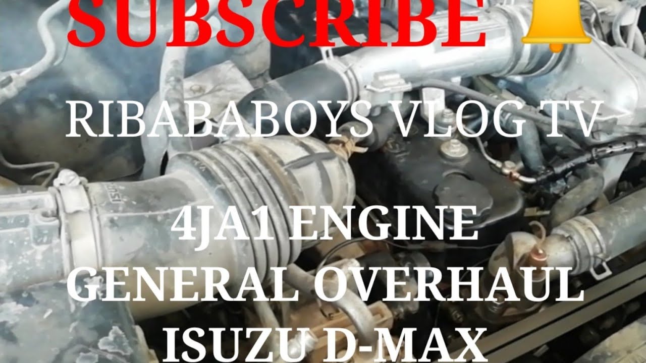 4ja1 isuzu engine general overhaul@Missionvlogtv7429 - YouTube