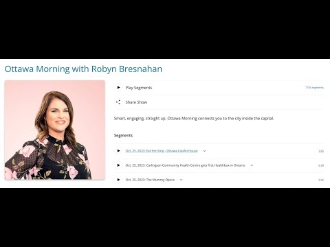 The Mummy - CBC Ottawa Morning Interview with Robyn Bresnahan - YouTube