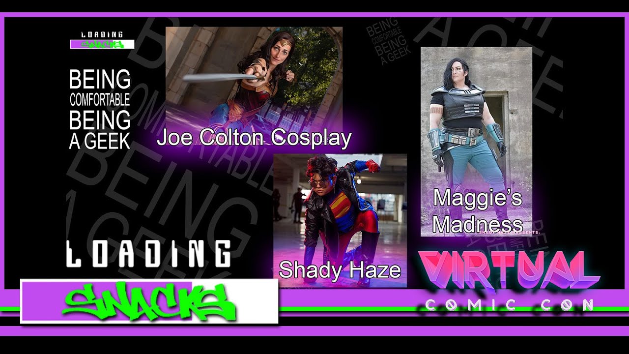 Being Comfortable Being A Geek | Virtual Comic Con 2021 - YouTube