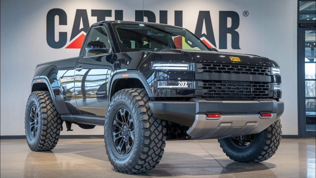 The 2025 caterpillar pickup truck is a beautiful heavy truck and this ...