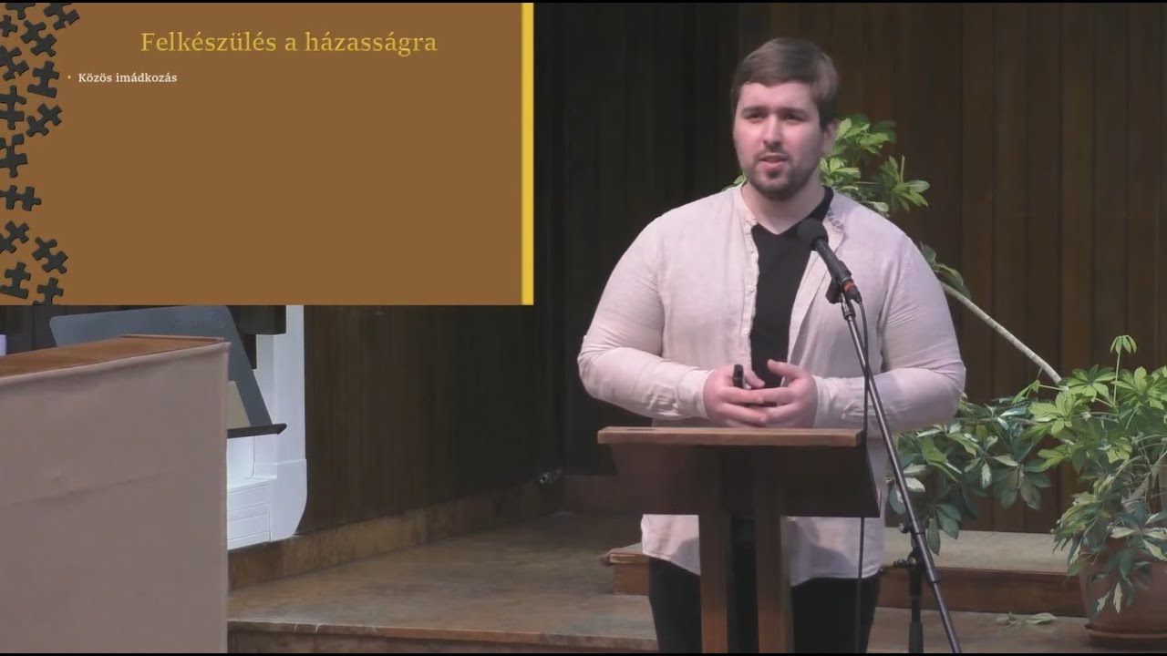 2021-01-07 ifi alkalom Vas Ádám: Párkapcsolatban - YouTube