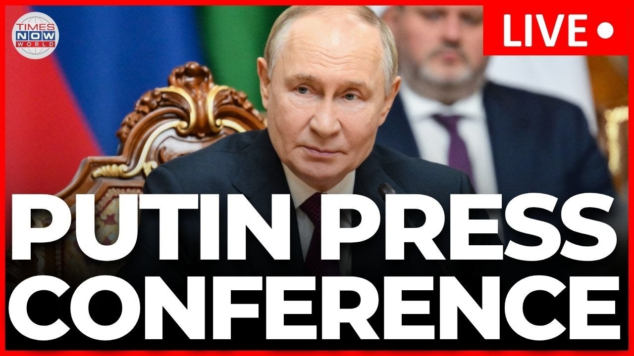 PUTIN LIVE | Putin Holds Press Conference After CIS Summit Talks ...