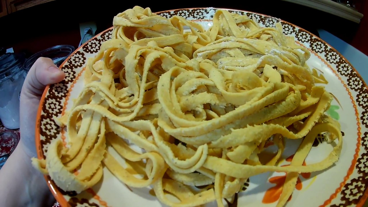 How to Make Pumpkin Sage Pasta/ Philips Pasta Maker - YouTube