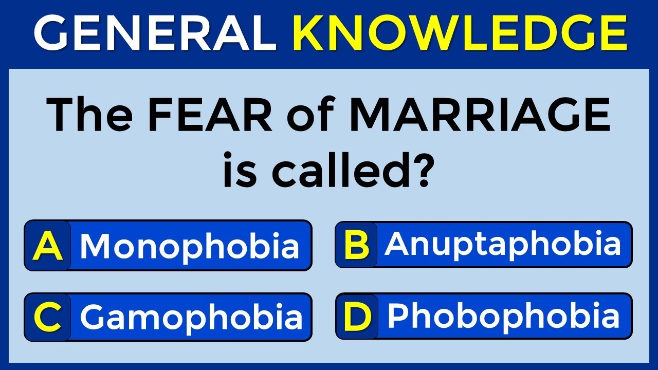 How Good Is Your General Knowledge? Take This 50-question Quiz To Find ...