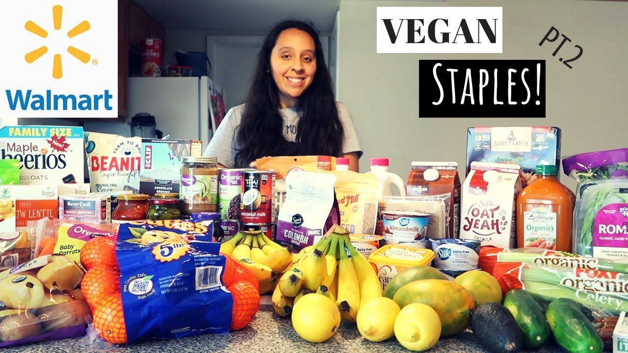 Vegan Staples at Walmart | Vegan Meats, fridge & freezer meals! - YouTube