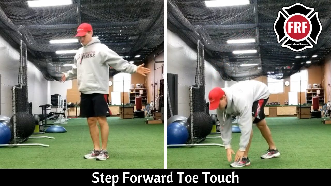 FRF Movement Prep- Step Forward Toe Touch.wmv - YouTube