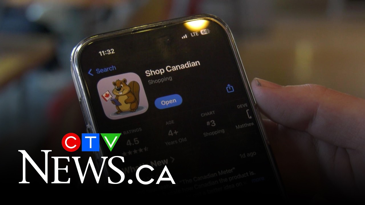 This new app helps users identify products made in Canada - YouTube