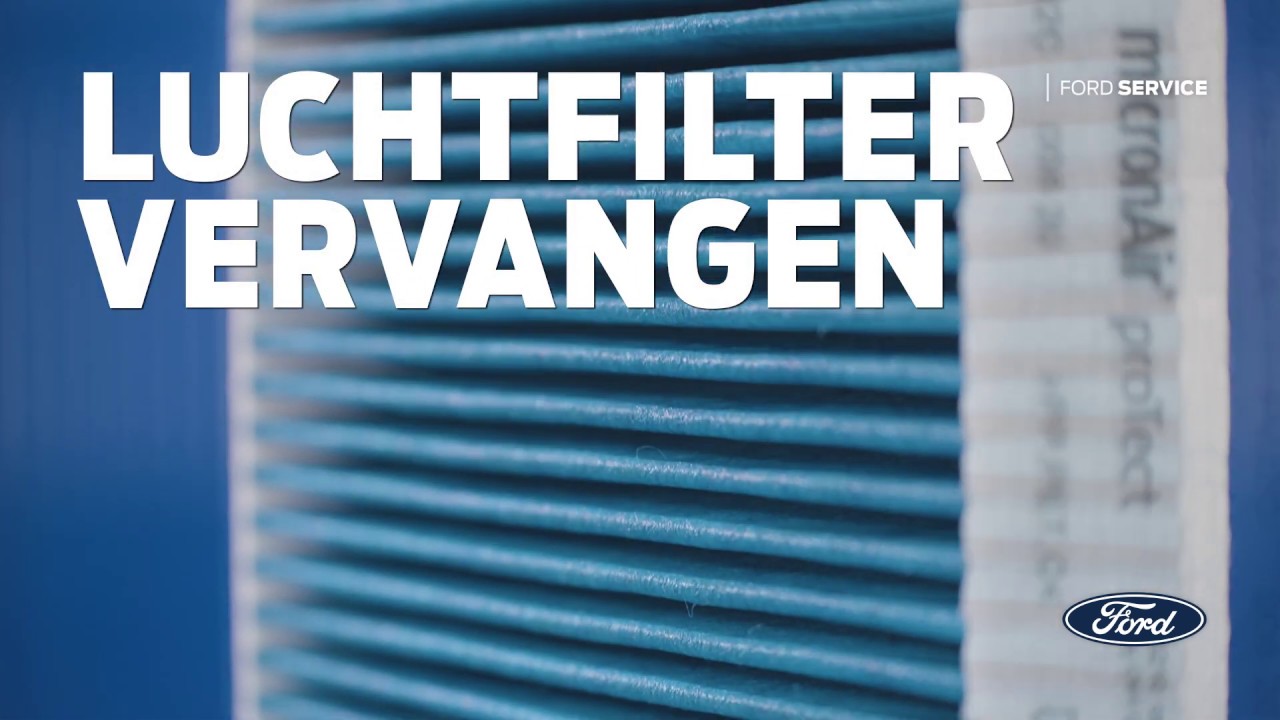 Ford service : MicronAir ProTect filter | Ford Belgium - YouTube