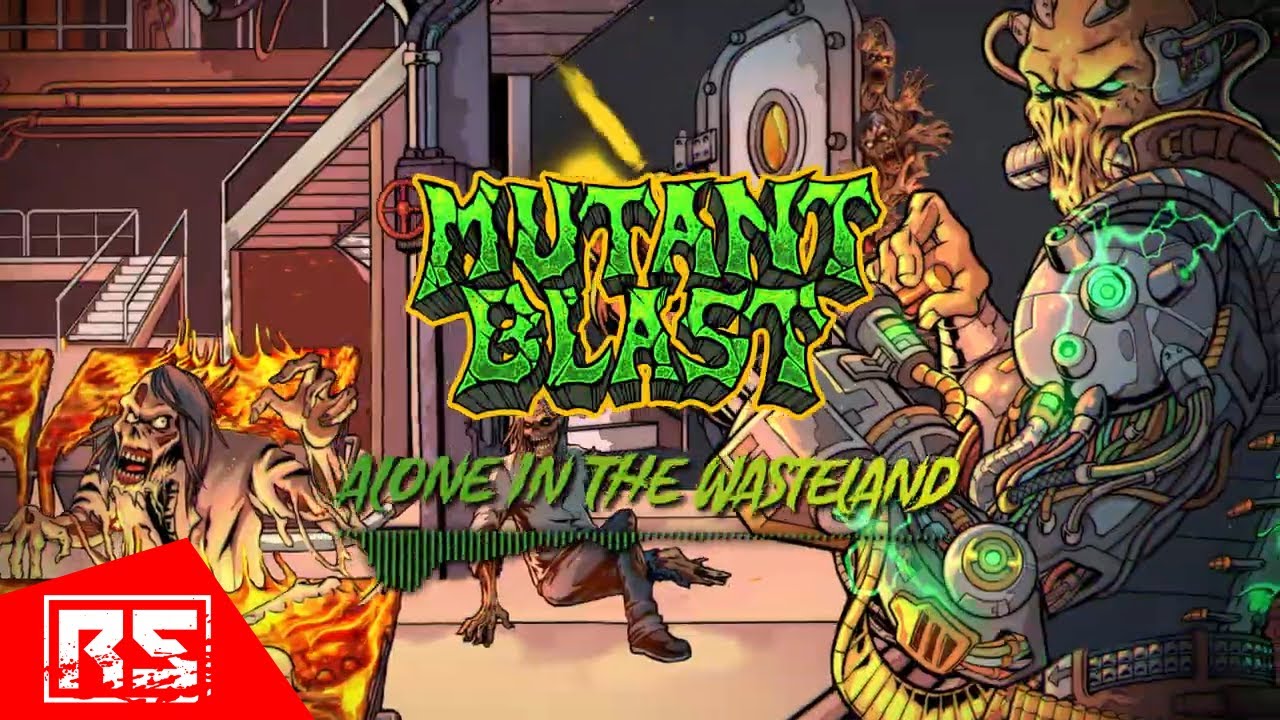 MUTANT BLAST - Alone In The Wasteland (OFFICIAL LYRIC VIDEO) - YouTube
