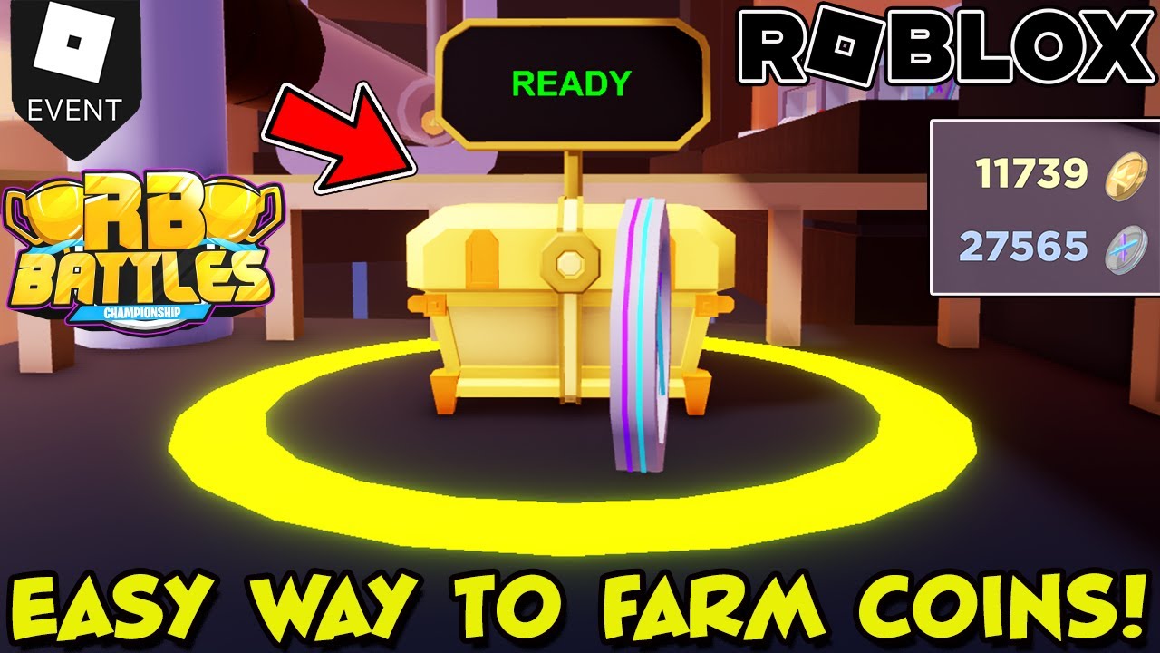 [EVENT] HOW TO FARM CHAMPION COINS AND BATTLE COINS EASY (Roblox) - RB ...