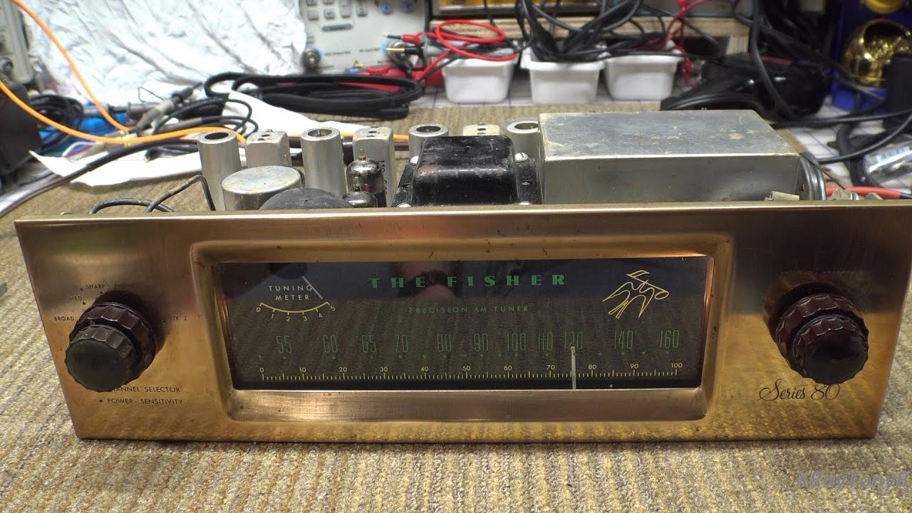 Fisher AM 80 Tuner Service & Alignment - YouTube