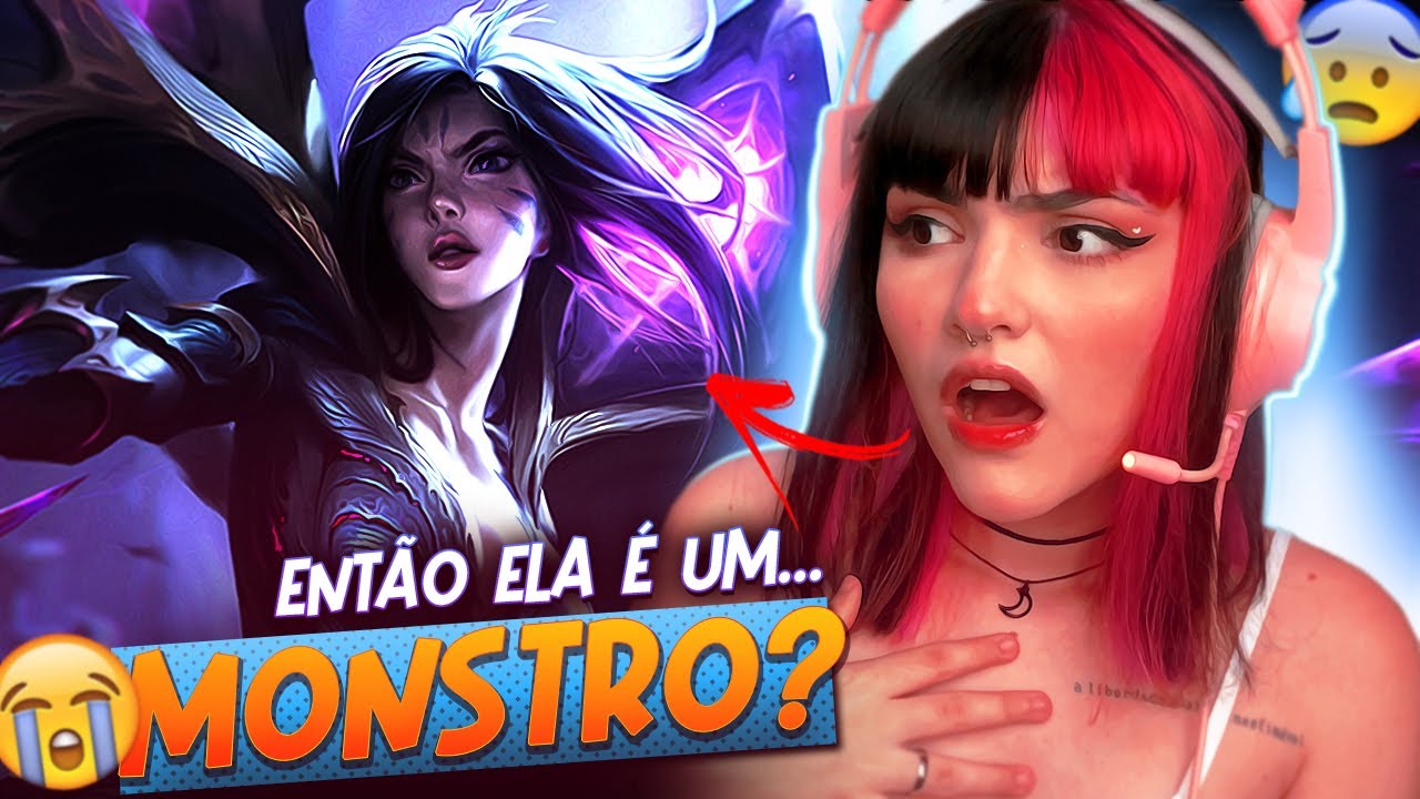 CONHECENDO A KAI'SA: História da KAI'SA Explicada!😨 - League of Legends ...