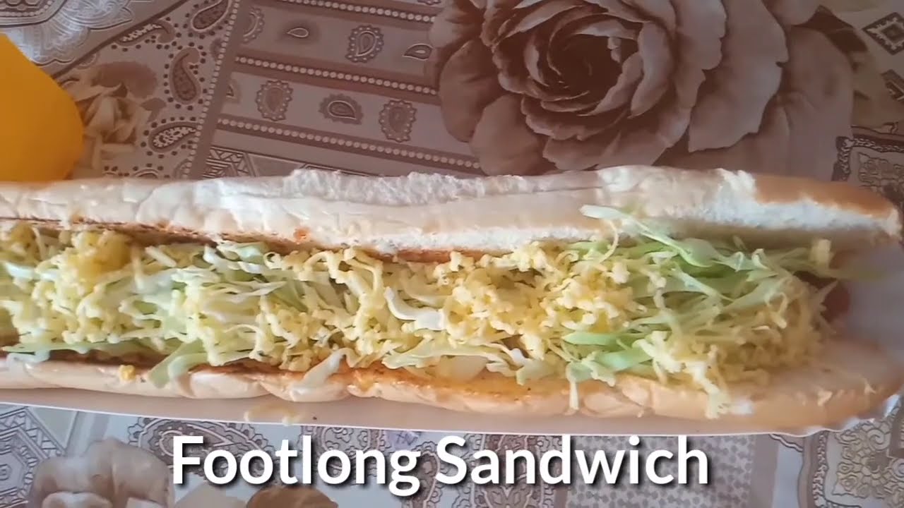 Find The Secret of a Delicious Footlong Sandwich #cheesedogsandwich ...