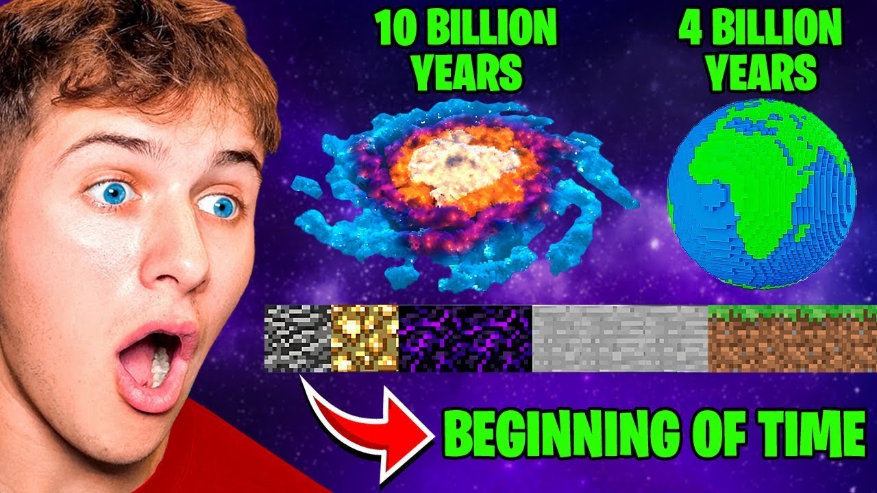 Timeline of the UNIVERSE In MINECRAFT! - YouTube
