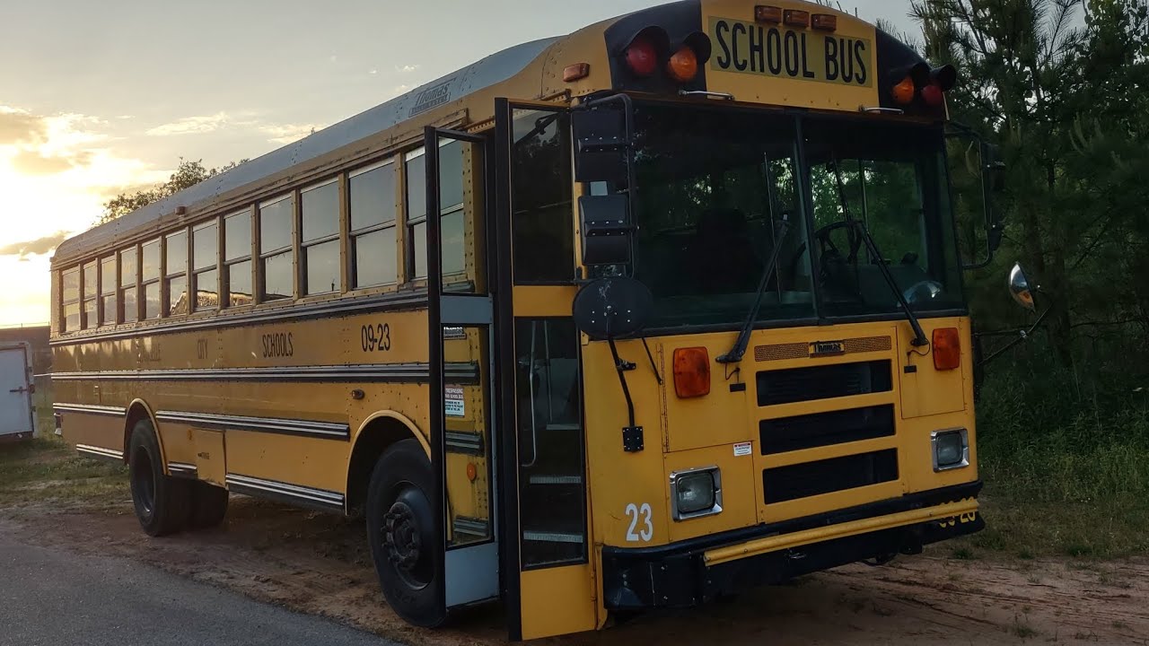 2009 Thomas EF School Bus [Cummins ISB 6.7L] - Detailed Tour [Bus #0923 ...
