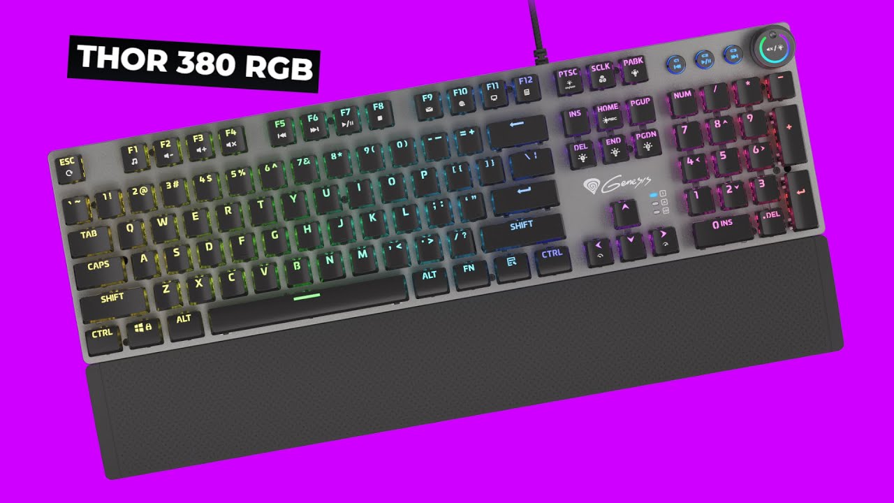 Jak zainstalować sterowniki do klawiatury Genesis Thor 380 RGB? # ...