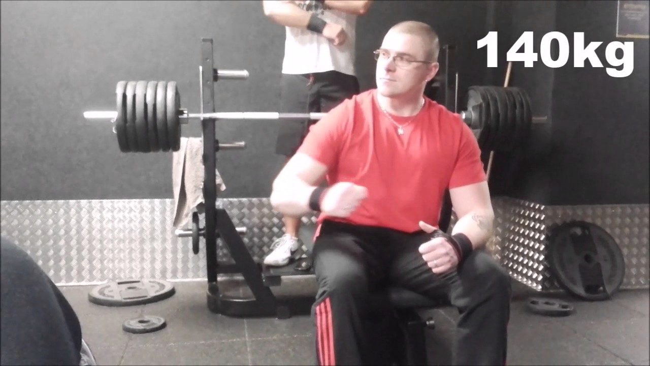 bonne perf 3 rép a 140kg et david taff pour la 130kg - YouTube