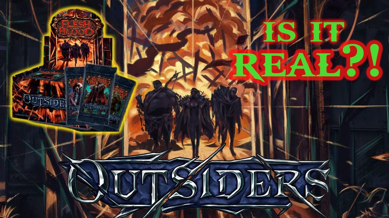 Opening A Flesh And Blood Outsiders Booster Box! Everyone's pulls are ...