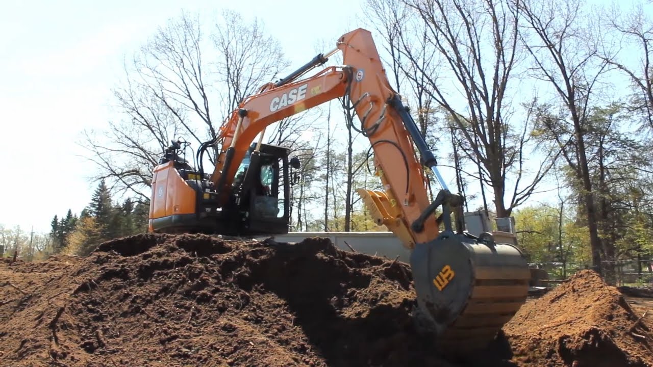 New Parking Lot Construction | Excavator, Bulldozer, and Skidsteer ...