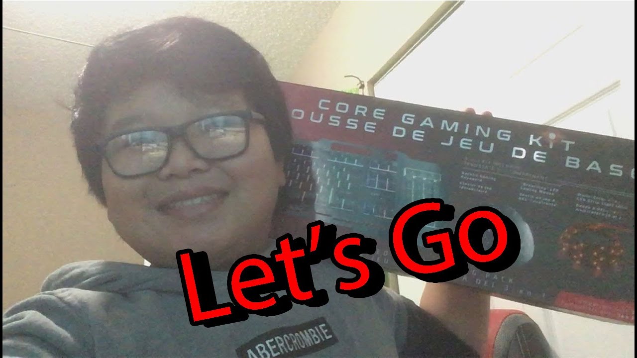 Unboxing my new keyboard, mouse and LED lights evo core gaming kit ...