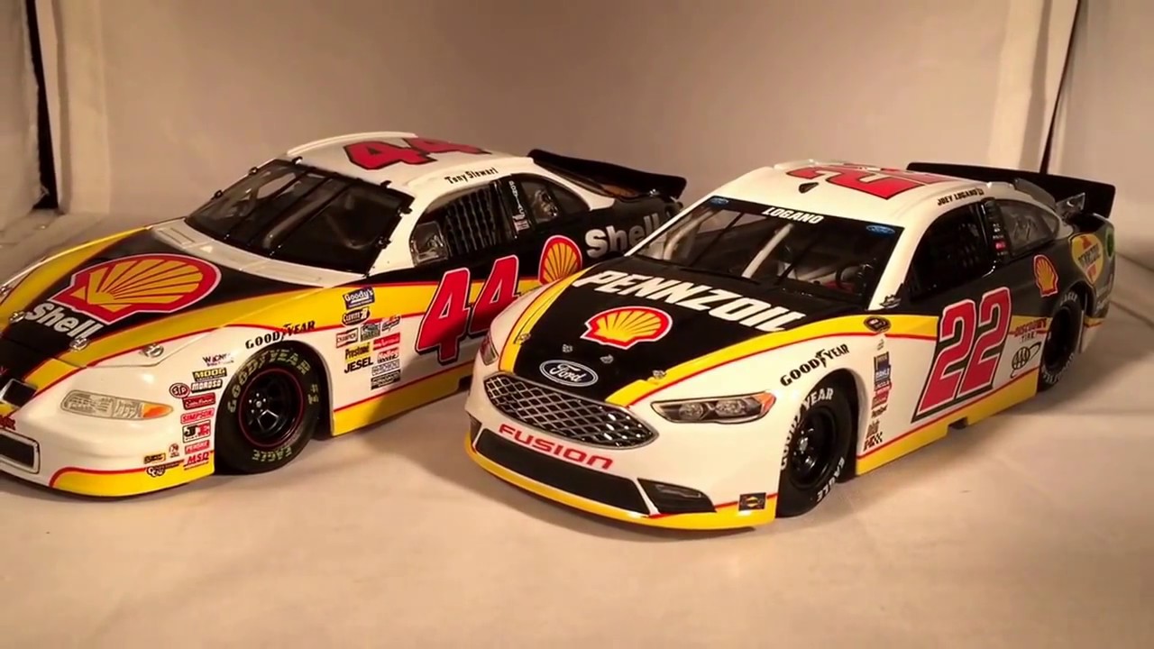 Review: 2016 Joey Logano #22 Shell Darlington Throwback & 1998 Tony ...