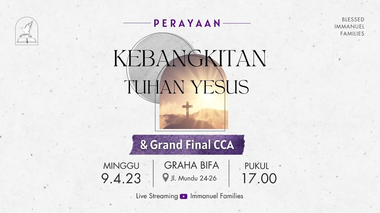 Ibadah Dan Perayaan Kebangkitan Tuhan Yesus 9 April 2023 Makna