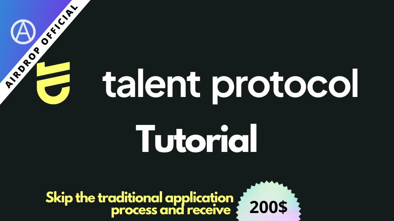 Talent Protocol Tutorial - YouTube
