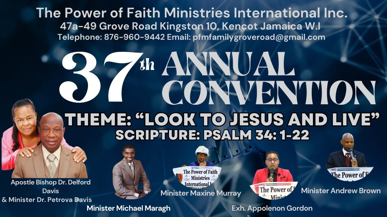 Catch The Vision | Min. Michael Maragh | PFMI Grove Road Assembly 37th ...