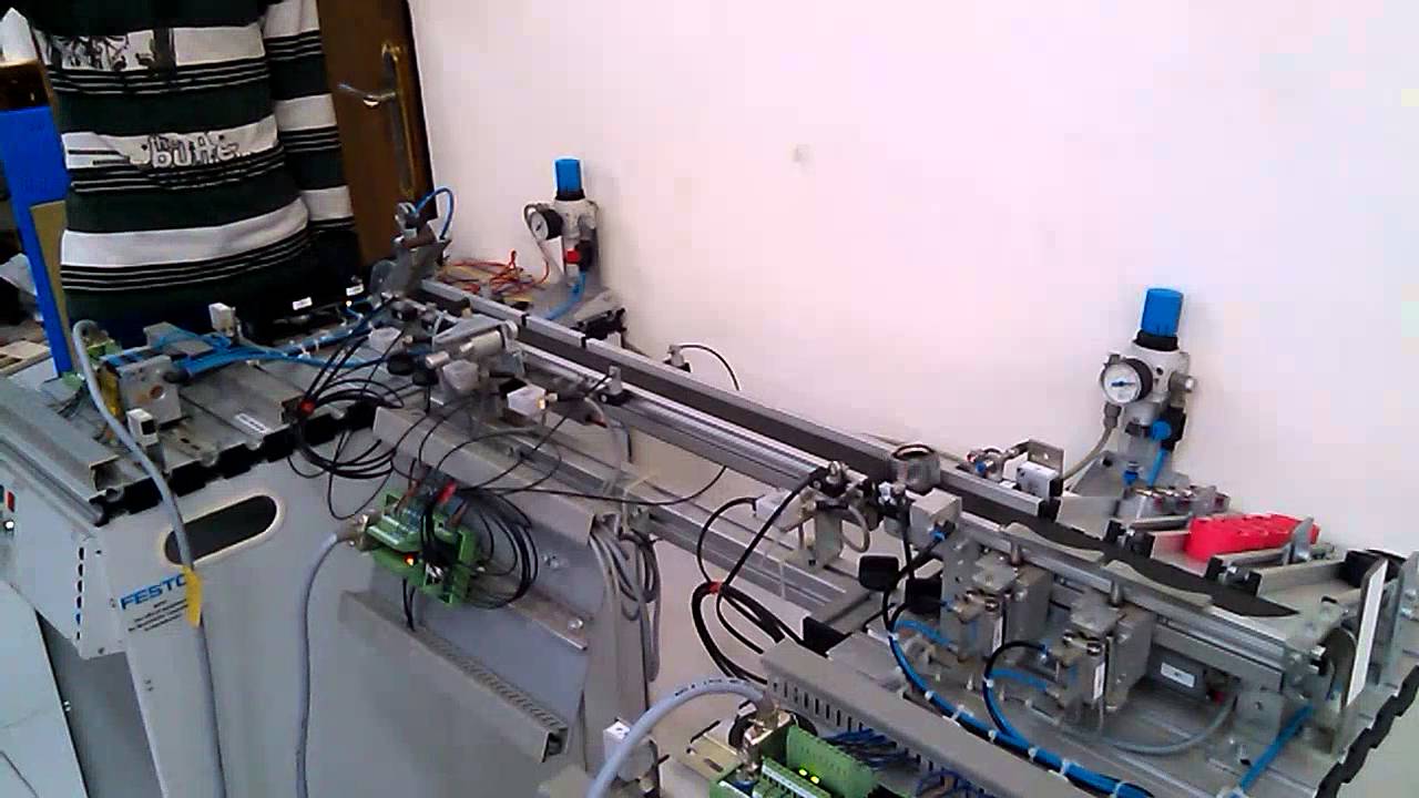 PLC FULL(DISTRIBUTOR-CONVEYOR-SORTING) - YouTube