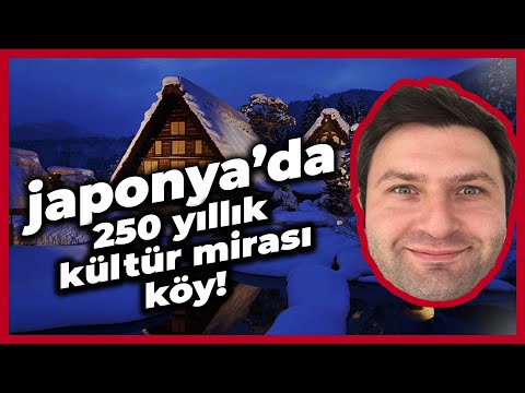 Japonya'da 250 Yıllık Kültür Mirası Olan Köyü Gezdim!