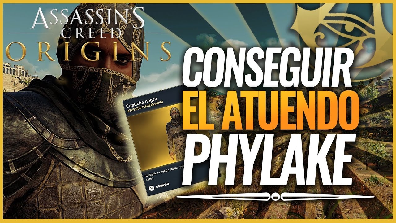 Assassin’s Creed Origins | Como conseguir el ATUENDO de PHYLAKE CAPUCHA ...