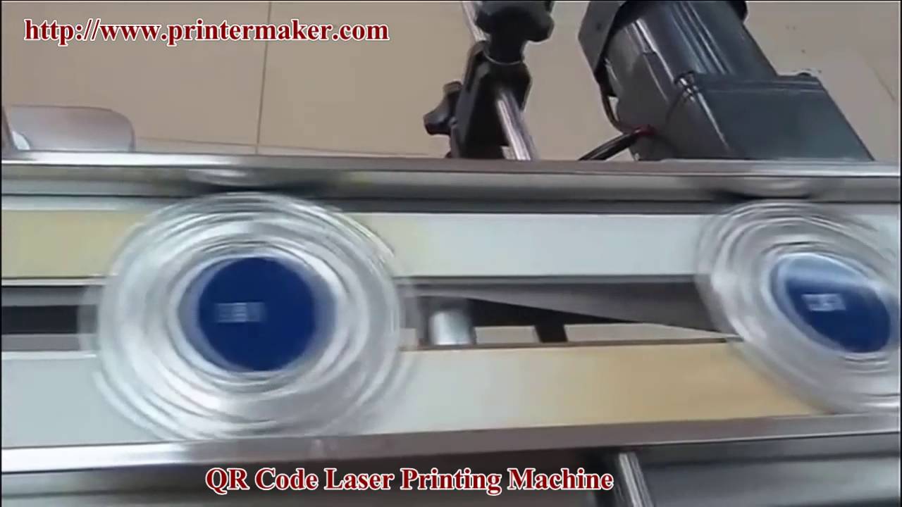 QR Code Laser Printing Machine,Labeling Machine - YouTube