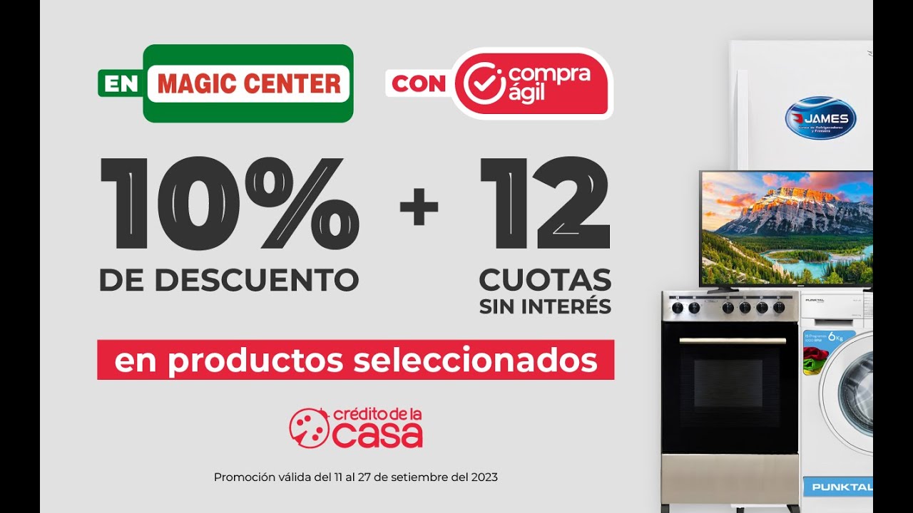 Compra ágil en Magic Center - YouTube