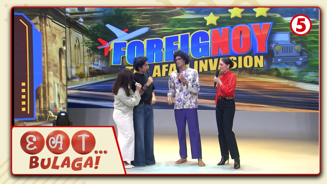 EAT BULAGA | Di maliligaw ang AFAM invader natin sa 'Foreignoy' - YouTube
