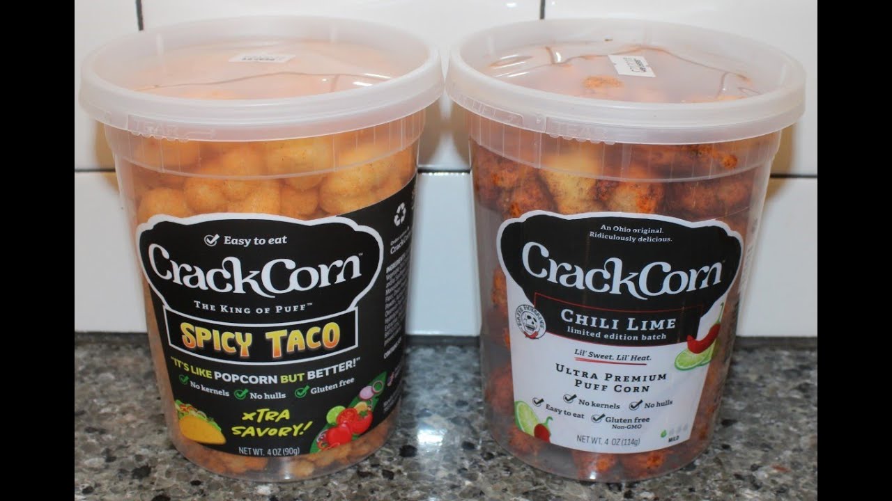 Crack Corn: Spicy Taco & Chili Lime Review - YouTube