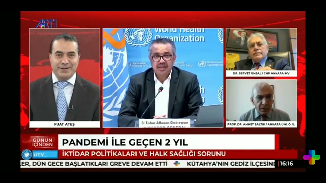 GÜNÜN İÇİNDEN PROGRAMI KONUK PROF. DR. AHMET SALTIK - YouTube