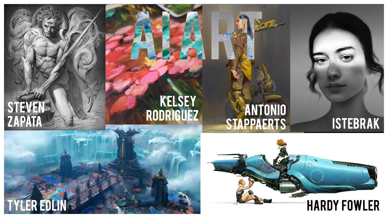AI ART ft: Istebrak, Steven Zapata, Hardy Fowler, Kelsey Rodriguez ...