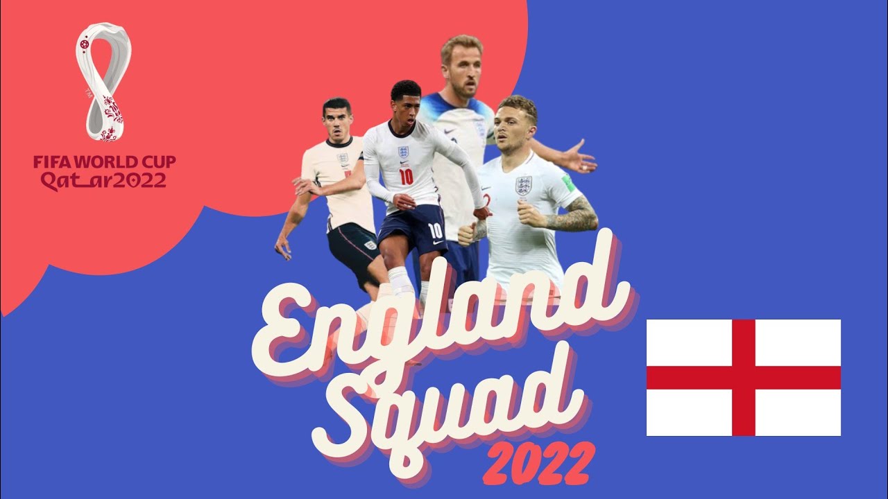 England Squad Jersey Number World Cup 2022 Youtube