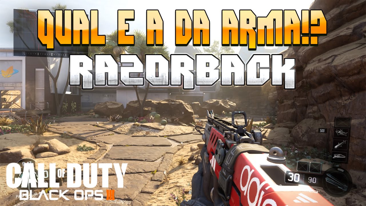 Call of Duty Black Ops 3 -- Qual é a da arma!? Razorback - YouTube