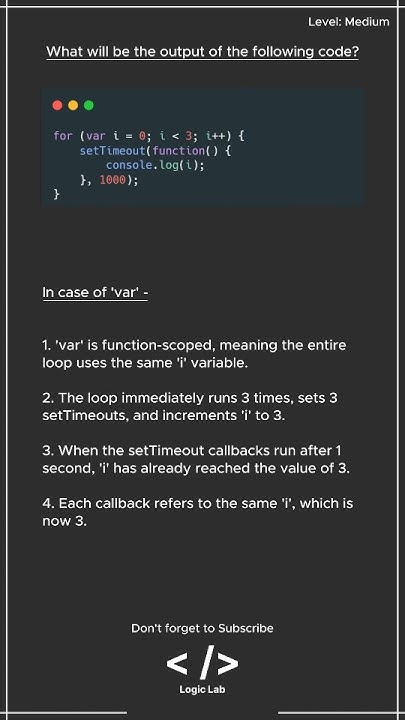 Javascript Interview Question What Will Be The Output Callback Javascript 9422